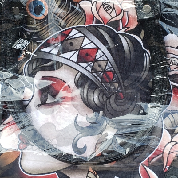 liquor brand | Bags | Liquor Brand Gypsy Roses Bowler Bag Purse Gothic ...